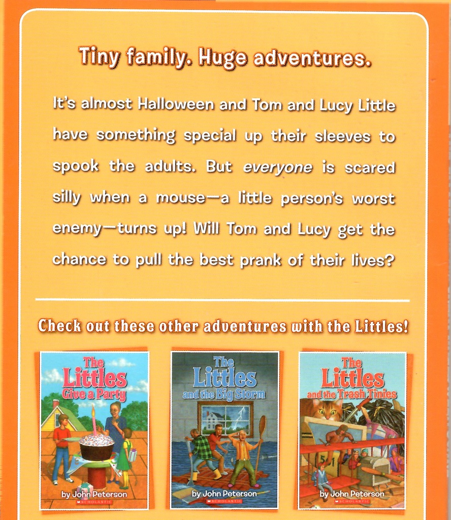 THE LITTLES AND THE GREAT HALLOWEEN SCARE (7-10yrs) | Teacherscellar